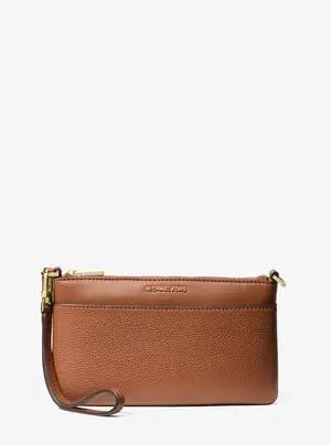 Michael Kors Jet Set Medium Wristlet - Brown