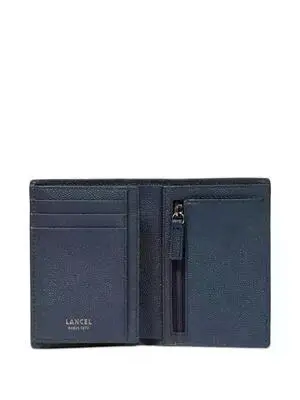 LANCEL Compact Zip Wallet - Blue
