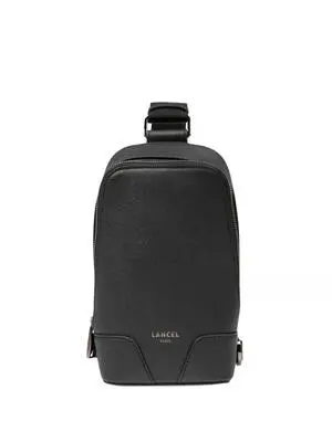 LANCEL Leather Zip-fastening Backpack - Black