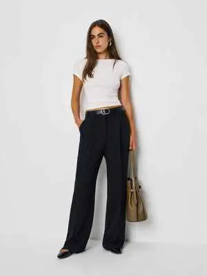 REFORMATION Talia T-shirt - Ivory