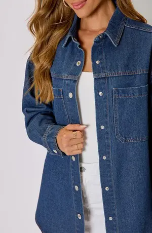 VICI Denim Snap-front Shirt