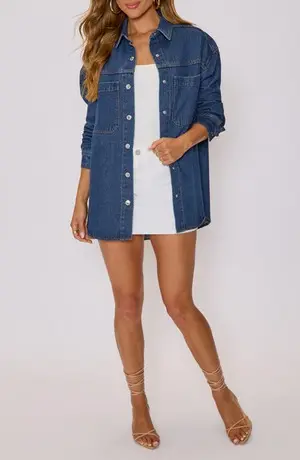 VICI Denim Snap-front Shirt