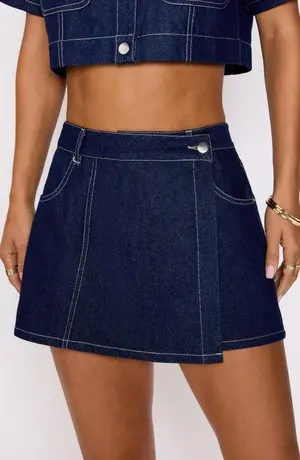 VICI Rowan Denim Skort