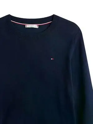 Tommy Hilfiger Crew-neck Cotton-blend Sweater