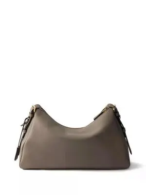 Prada Large Aimée Leather Shoulder Bag