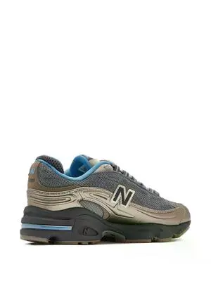 NEW BALANCE 1000 Metallic-mesh Sneakers - Blue