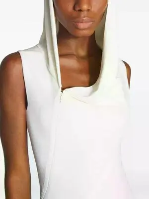 MUGLER Hooded Maxi Dress