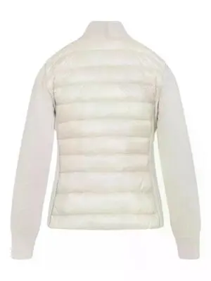 Moncler Quilted Knit-panel Jacket