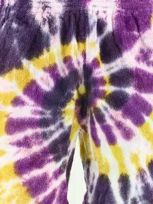 SOUTH2 WEST8 Tie-dye Elasticated-waistband Shorts - Yellow