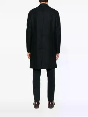 Harris Wharf London Double-breasted Wool Coat - Blue