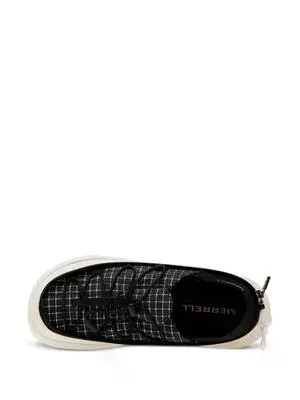 Merrell Grid-pattern Zip Sneakers