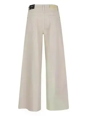 7 For All Mankind Cotton Wide Leg Jeans