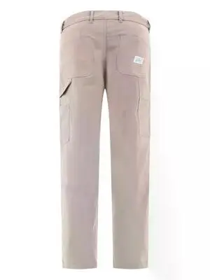 ANDBLUE Cotton-blend Trousers - Neutrals