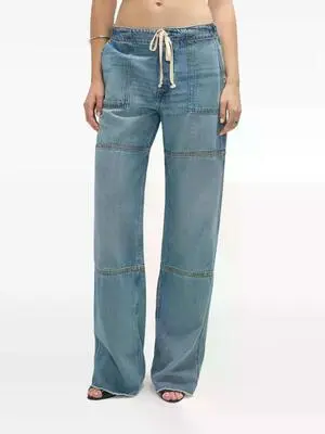 RE/DONE Panelled Drawstring Jeans