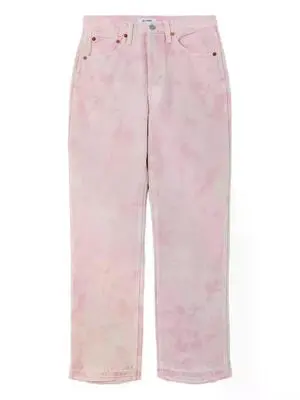 RE/DONE 90s High-rise Tie-dye Jeans
