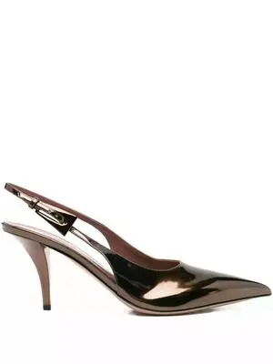 Paris Texas Pointed-toe Slingback Pumps