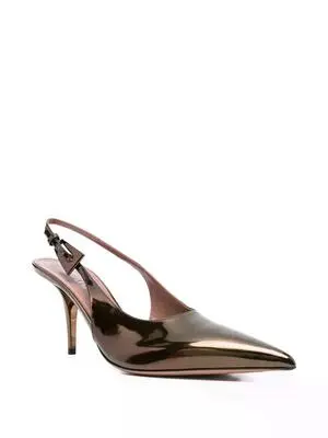 Paris Texas Pointed-toe Slingback Pumps