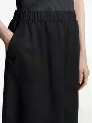 Peserico Elasticated-waistband Midi Skirt
