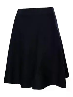 Max Mara Flared A-line Skirt - Blue