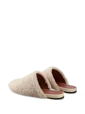 Premiata Shearling Slippers
