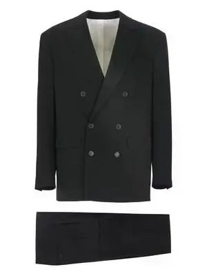 Dsquared2 Double-breasted Peak-lapel Suit - Black