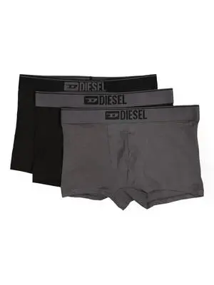DIESEL® Logo-detail Boxer Shorts - Grey