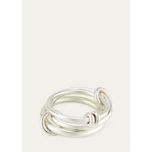 SPINELLI KILCOLLIN Three-link Ring - Silver