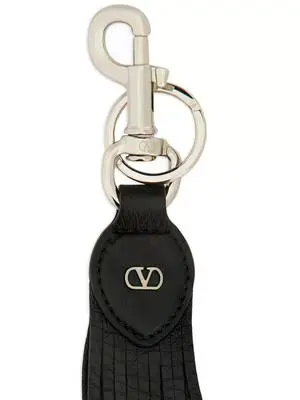 Valentino Garavani Leather Tassel Keyring