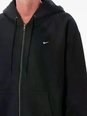 Nike Embroidered-logo Hoodie - Black