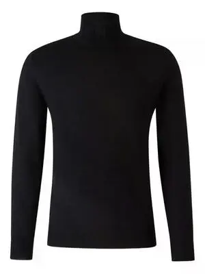Canali High-neck Sweater - Black