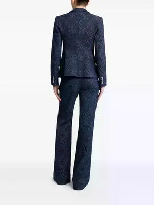 Etro Jacquard Paisley Blazer
