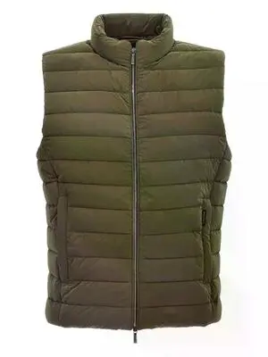 MOORER Quilted Zip-front Gilet