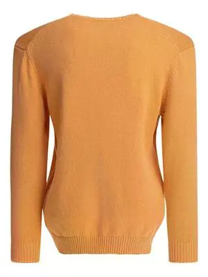 BEAMS Round-neck Cotton Sweater