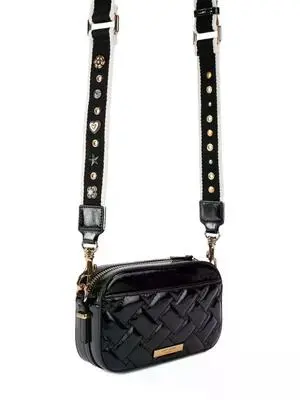 Kurt Geiger Kensington Leather Cross Body Bag - Black
