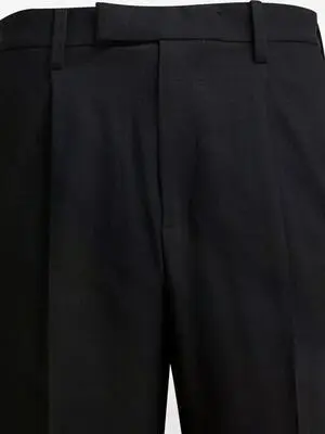Vince Pleated Front Trousers - Black