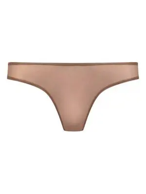 MAISON CLOSE Open-back Briefs - Brown