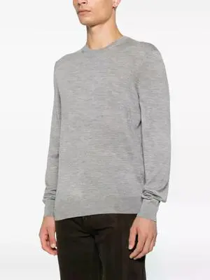 TOM FORD Crew-neck Wool Sweater - Grey