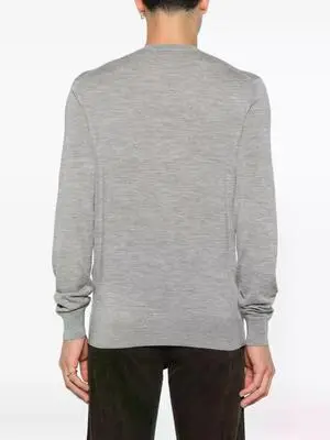 TOM FORD Crew-neck Wool Sweater - Grey
