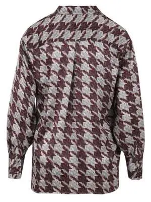 L' AUTRE CHOSE Houndstooth Shirt