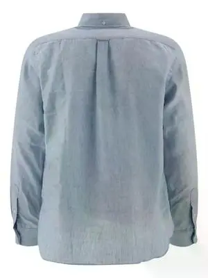 BEAMS Button-down Pocket Shirt - Blue