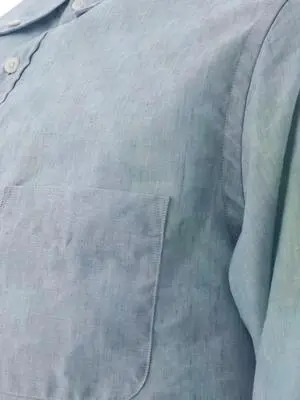 BEAMS Button-down Pocket Shirt - Blue