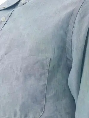 BEAMS Button-down Pocket Shirt - Blue