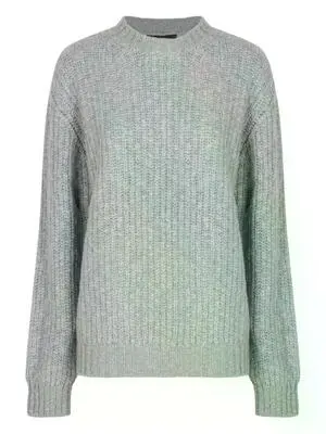 SLOWEAR Ribbed Virgin Wool Sweater