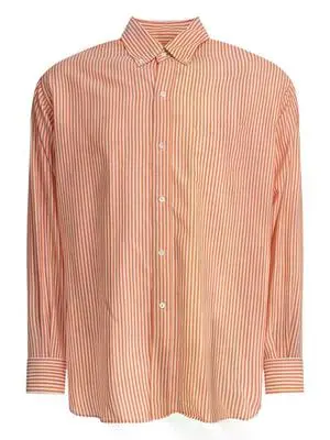 BEAMS Striped Button-down Shirt