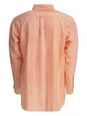BEAMS Striped Button-down Shirt