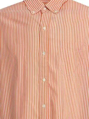 BEAMS Striped Button-down Shirt