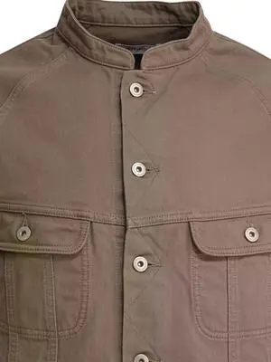 NONNATIVE Buttoned Mandarin-collar Jacket - Neutrals