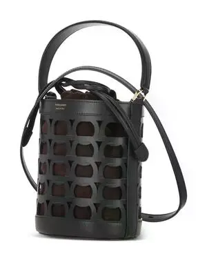 FERRAGAMO Cut-out Bucket Bag