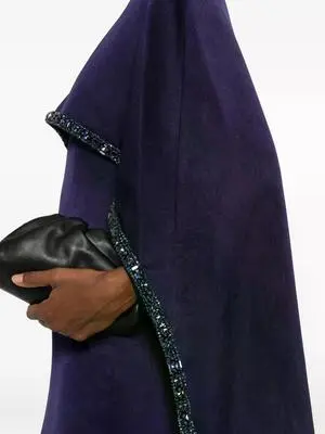 Roland Mouret Embellished Cape Dress