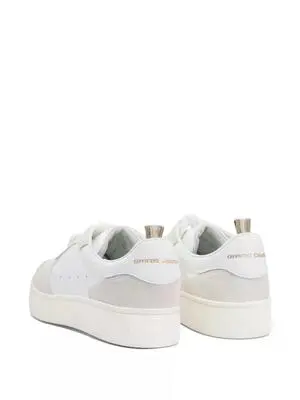 Officine Creative Perforated Suede Leather Trainers
